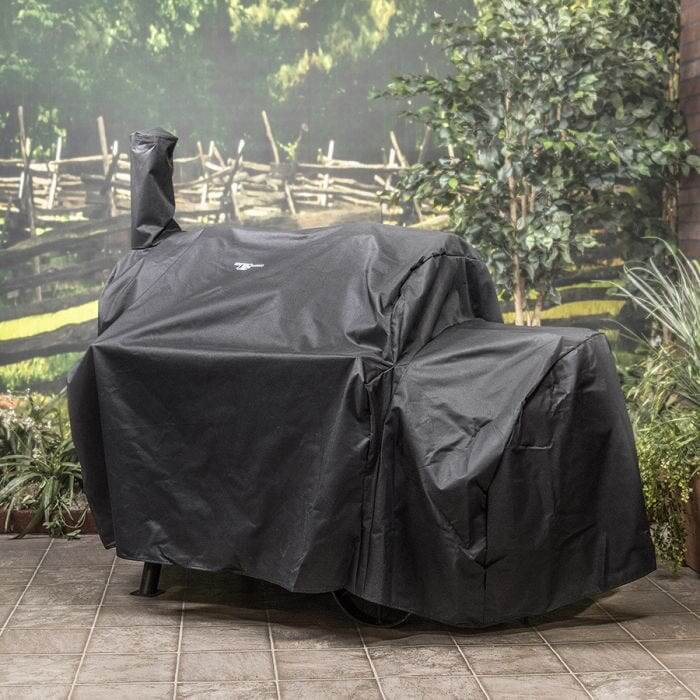 Highland Offset BBQ Smoker Cover | Oklahoma Joe’s New Zealand
